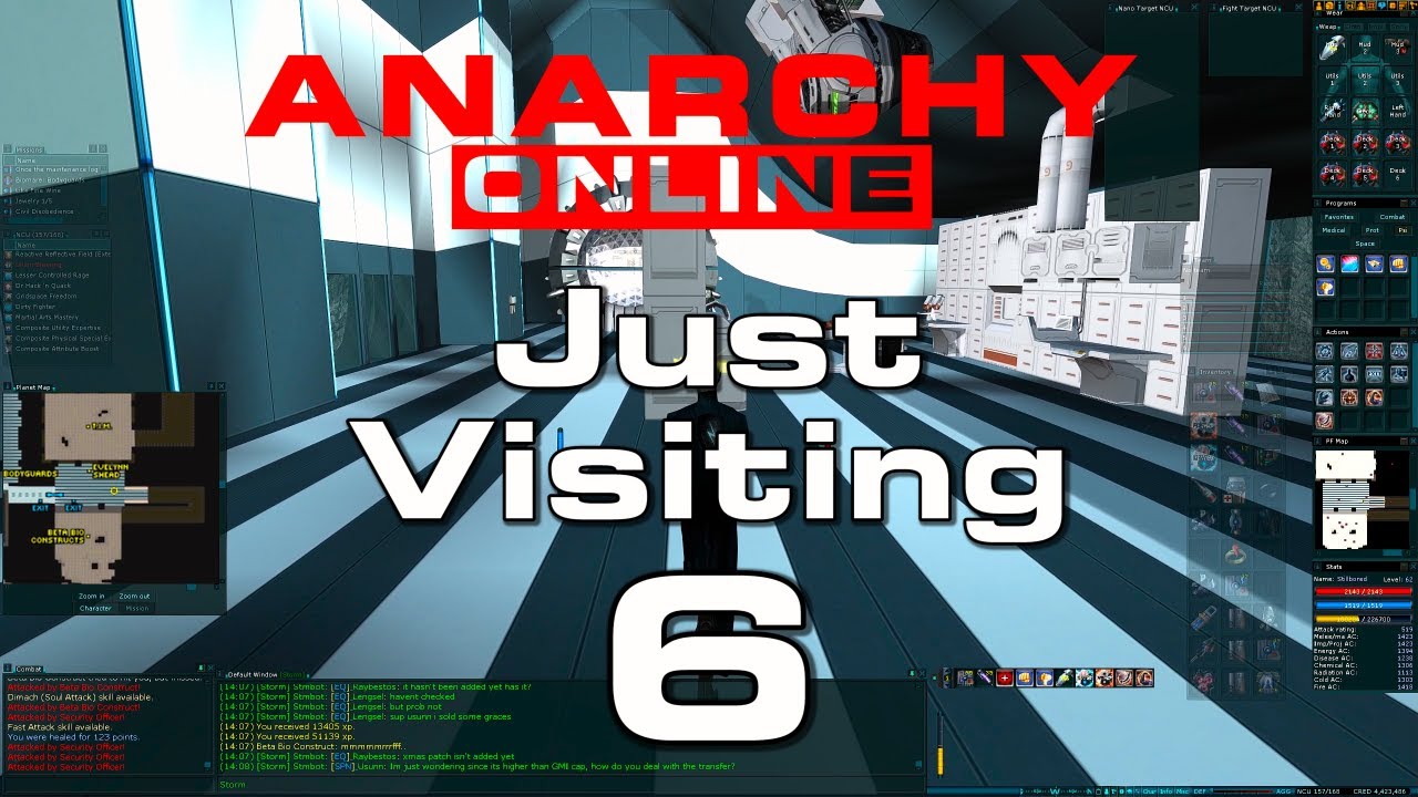 Anarchy Online - Just Visiting -6 - YouTube
