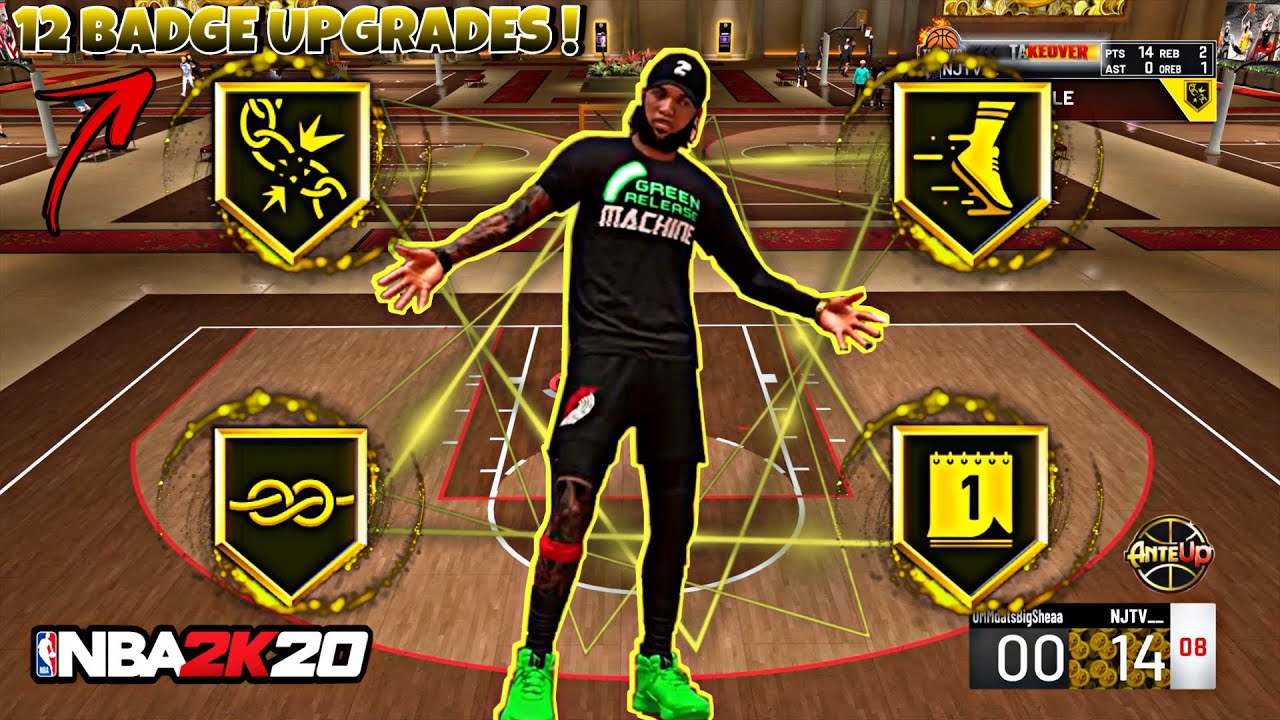 NBA 2K20 BEST 12 GOLD PLAYMAKING BADGE SETUP! BEST GOLD PLAYMAKING ...