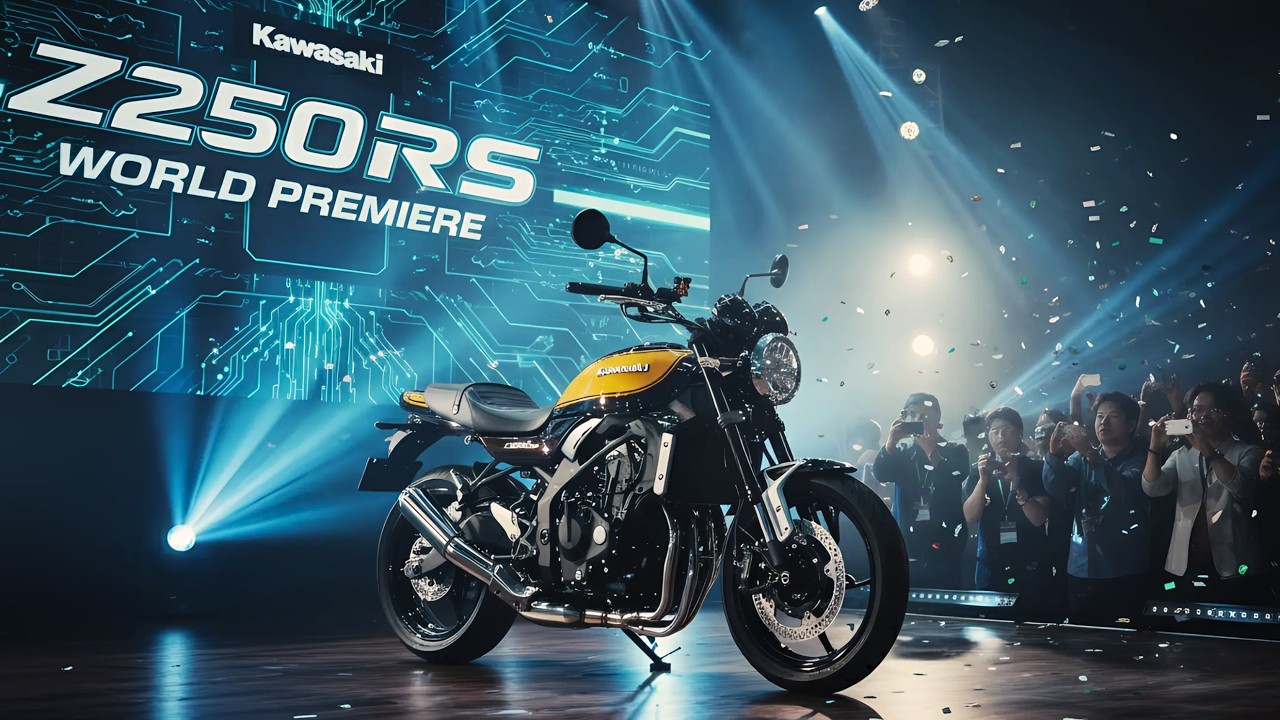 2026 Kawasaki Z250RS - A Retro-Modern 250cc with 4-Cylinder Power ...