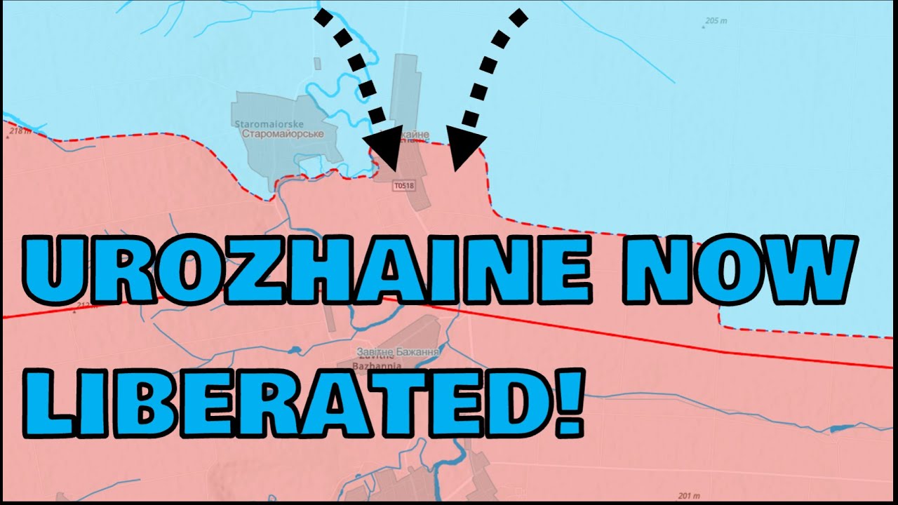 Urozhaine now LIBERATED! Robotyne Next? 12th August 2023 - YouTube