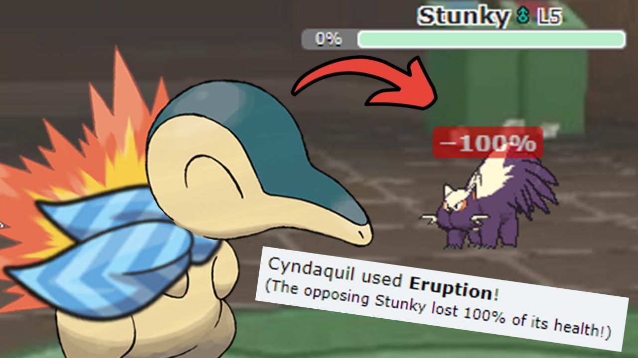CHOICE SCARF ERUPTION CYNDAQUIL is INSANE! Pokemon generation 9 little ...
