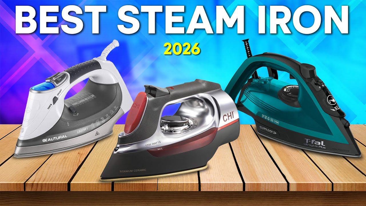 Best Steam Iron 2024 - Top 5 You Should Consider! - YouTube