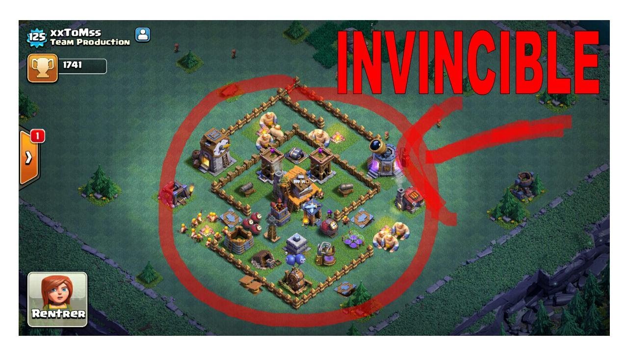 OMG! VILLAGE MAISON D'OUVRIER 4 INVINCIBLE ! CLASH OF CLAN - YouTube