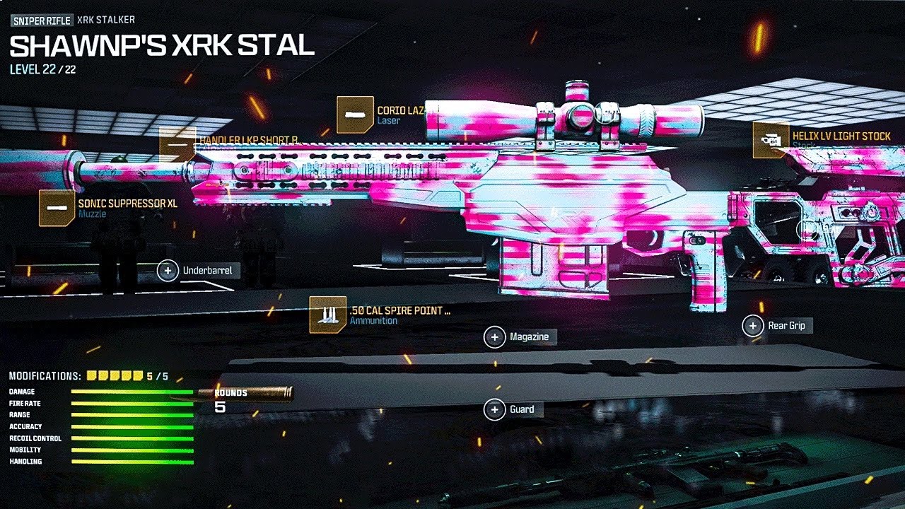 *NEW* BEST 1 SHOT SNIPER Loadout in Warzone Season 2! (Best XRK Stalker ...