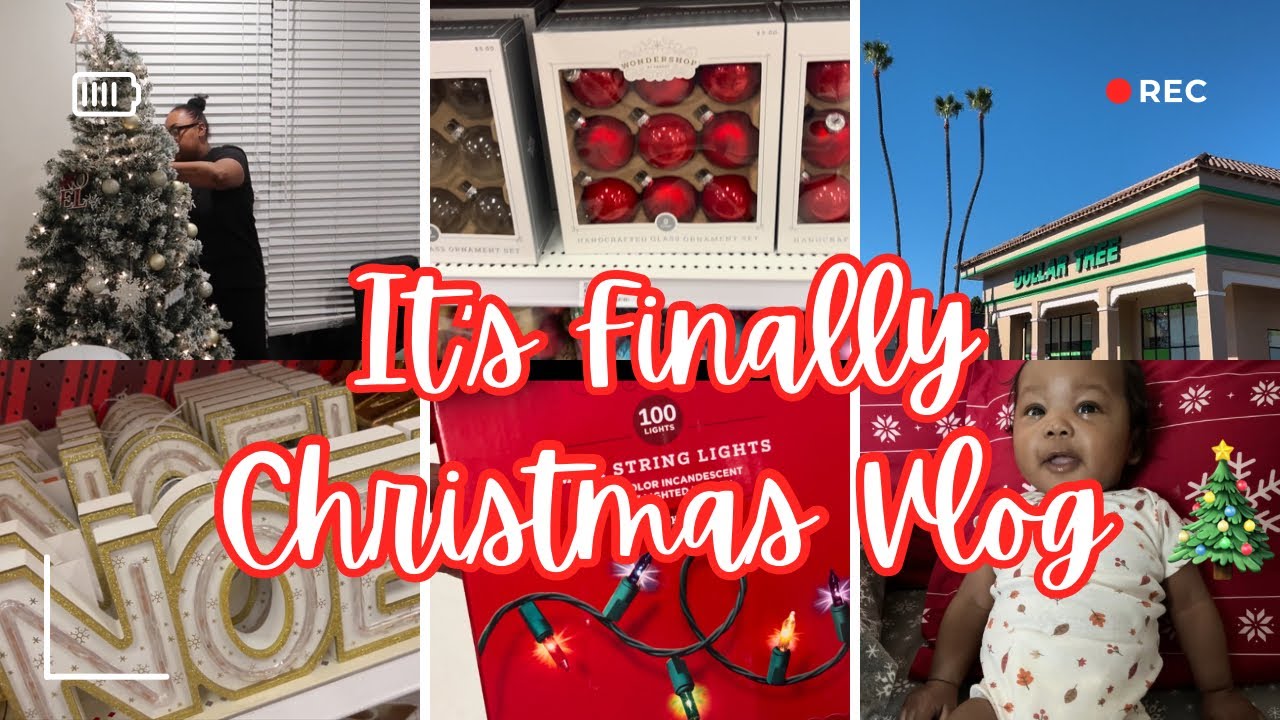 It's FINALLY Christmas Time! VLOGMAS #1 - YouTube