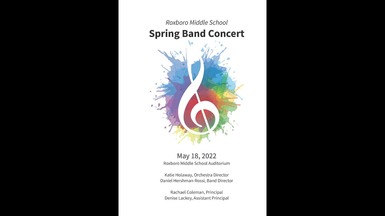 RMS Spring Band Concert - YouTube