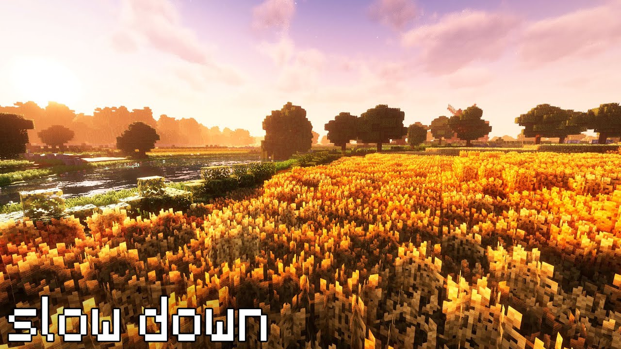 You've found a peaceful place... (Minecraft music & lake ambience ...