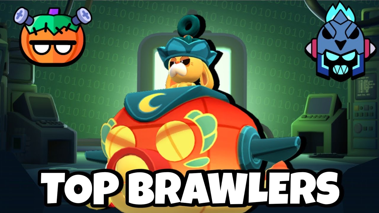 TOP 10 BEST Brawlers Ranked Top! - YouTube