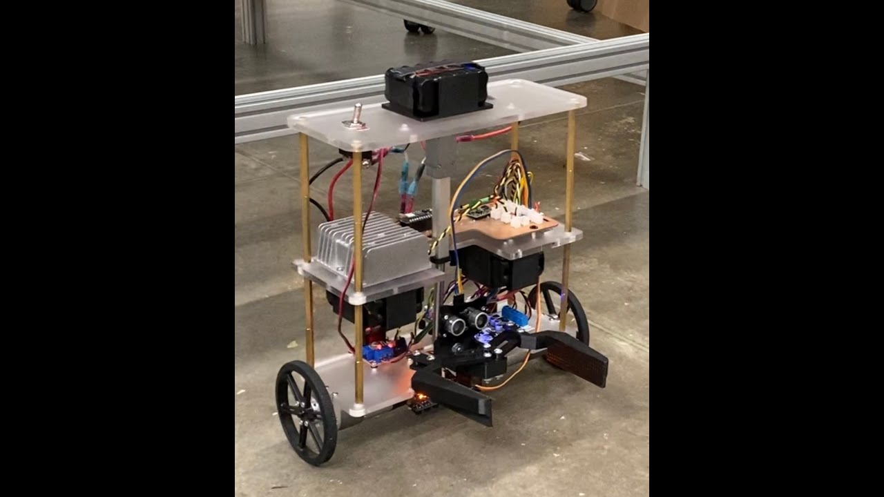 BIRT: The self-balancing, path-tracking, delivery robot. - YouTube
