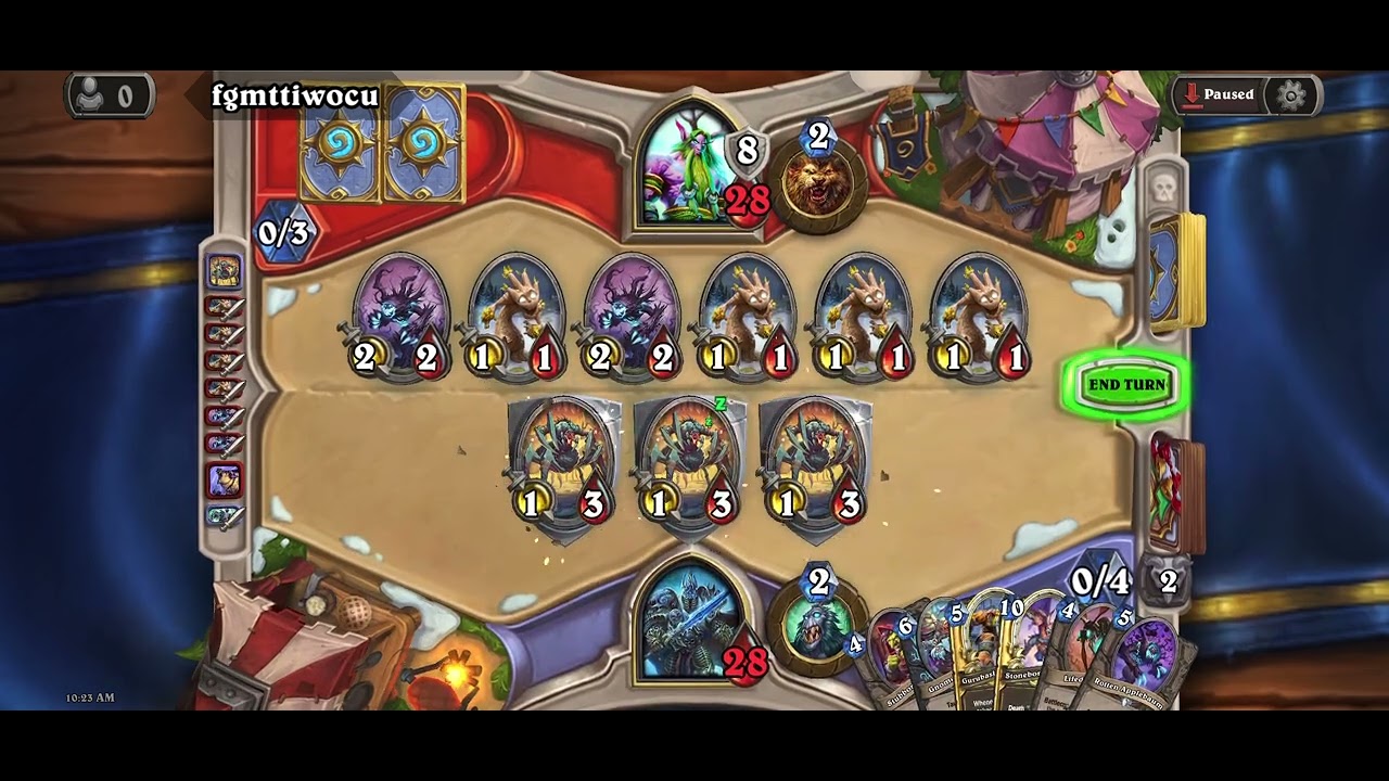 Played a match on Hearthstone - YouTube