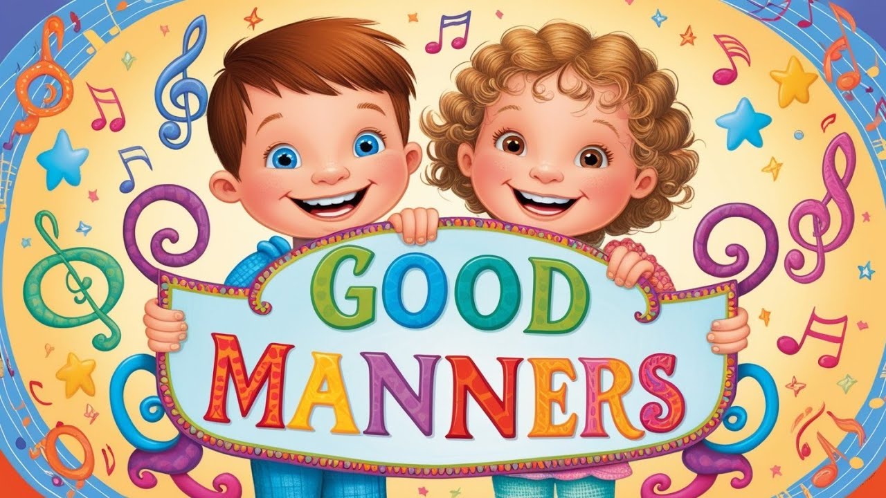 Good Manners Song for Kids|Learn Please, Thank You, and More|Fun ...