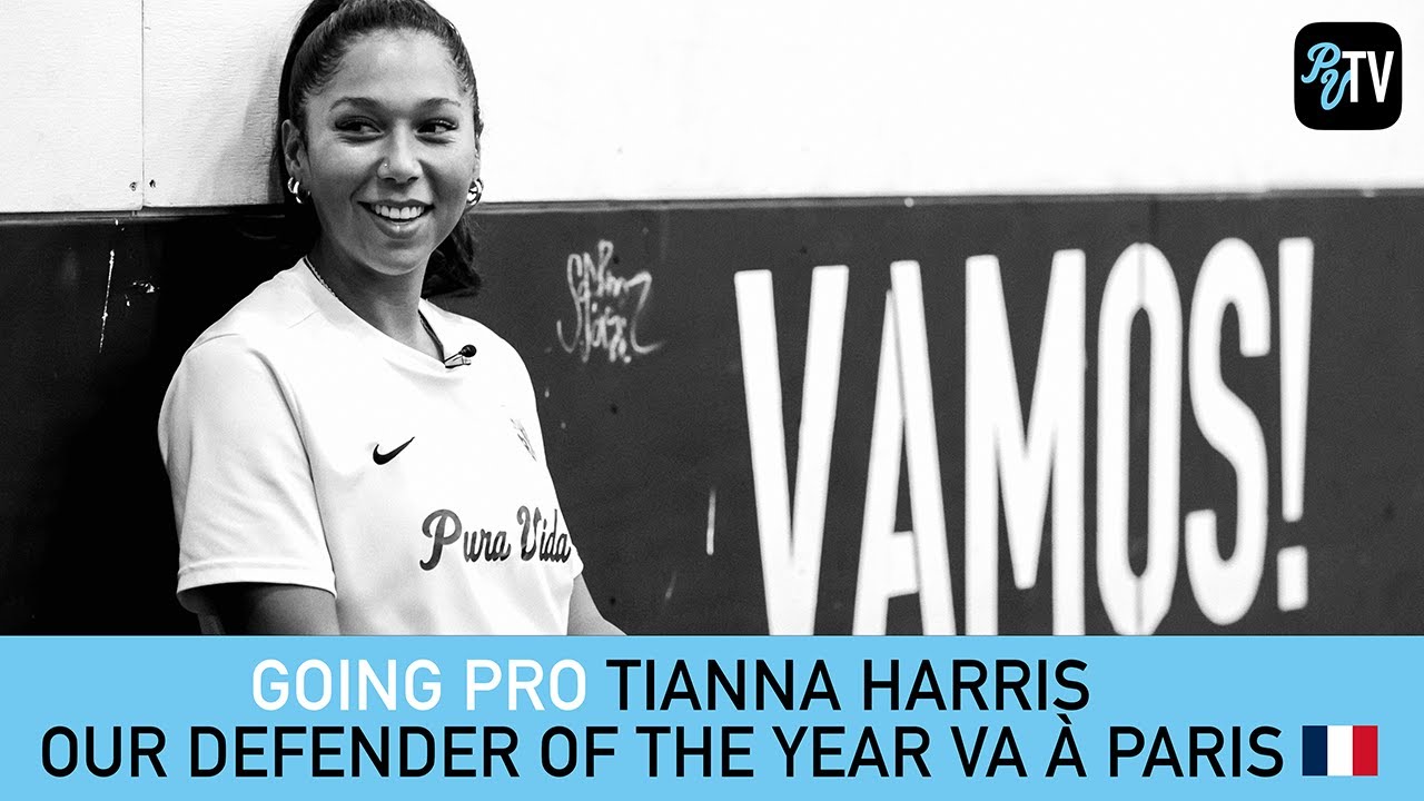 TIANNA HARRIS (2022-2023 Defender of the Year with Minnesota Aurora F.C ...