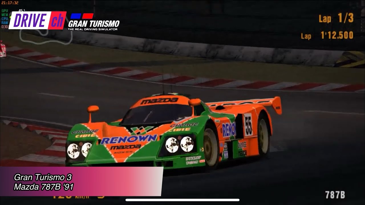 【GT3】 Mazda 787B 20000hp | Deep Forest Raceway Reverse - YouTube