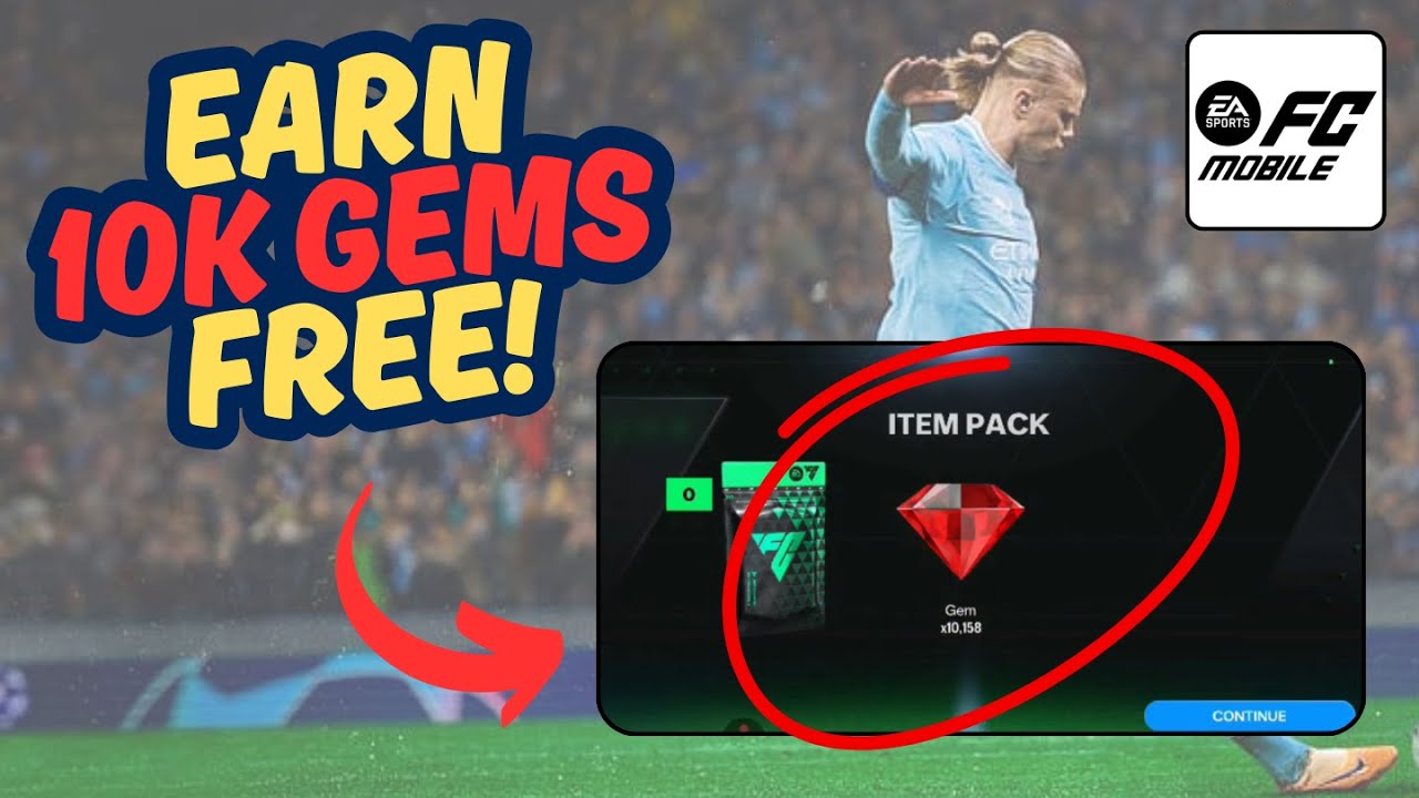 Earn 10k Free Gems On FC Mobile By Playing Games! See How I Did It ...