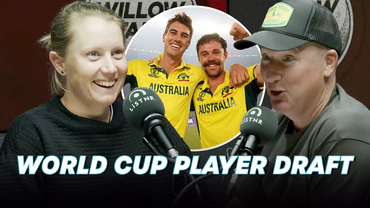 The World Cup Player Draft | Willow Talk Cricket Podcast - YouTube