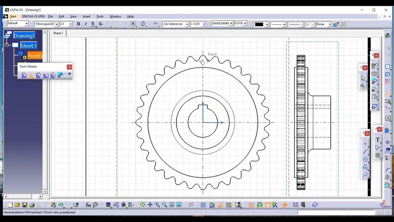 3 How To Convert 3D Model To 2D Drawing Catia V5 YouTube 3-how-to-convert-3d-model-to-2d-drawing-catia-v5-youtube