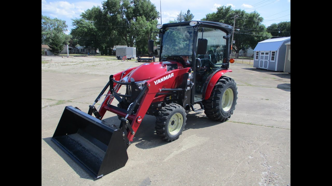 Stay cool in the Yanmar YT235 - YouTube