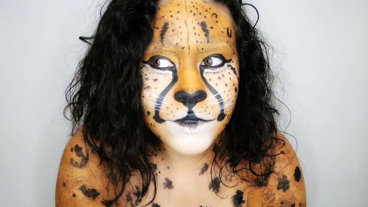 Cheetah Makeup Tutorial - YouTube