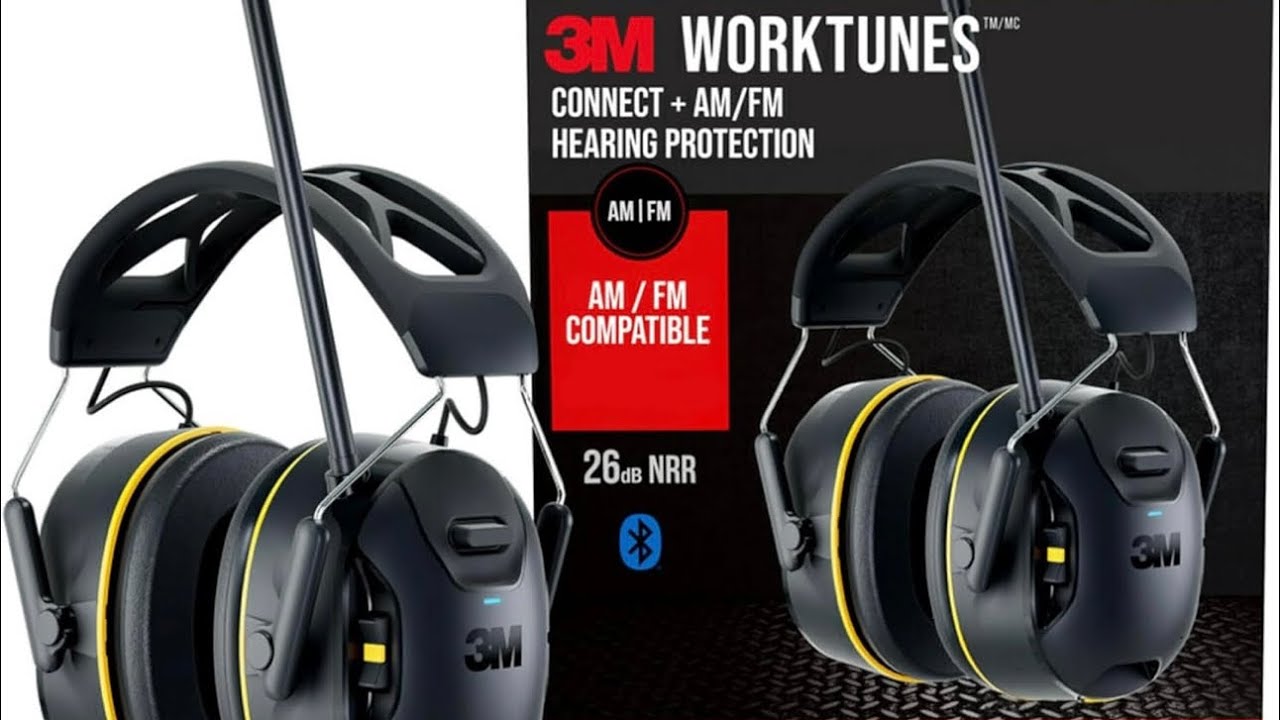 Best hearing protection, 3M Work Tunes Connect - YouTube