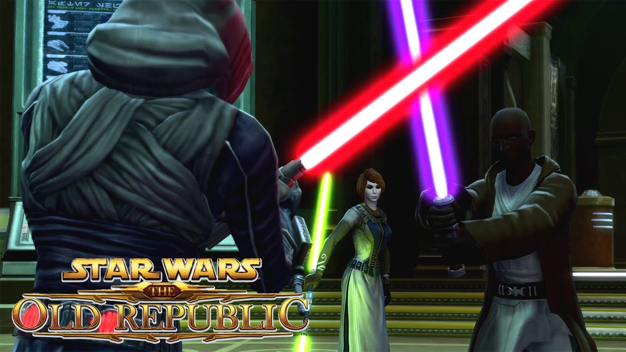 SWTOR play - Mace Windu - full gameplay - season I episode III ...