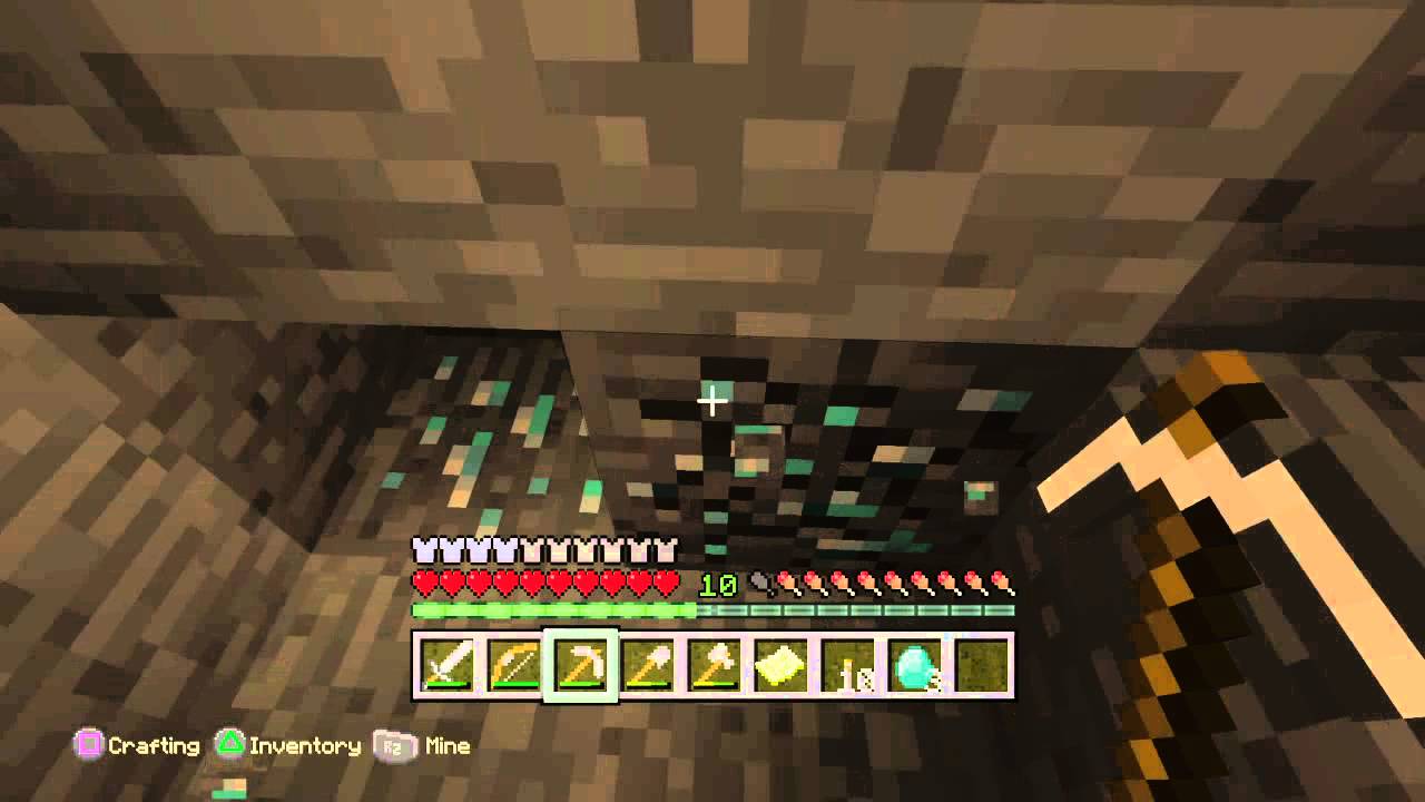 Minecraft: PlayStation®4 Edition Diamonds!!! - YouTube