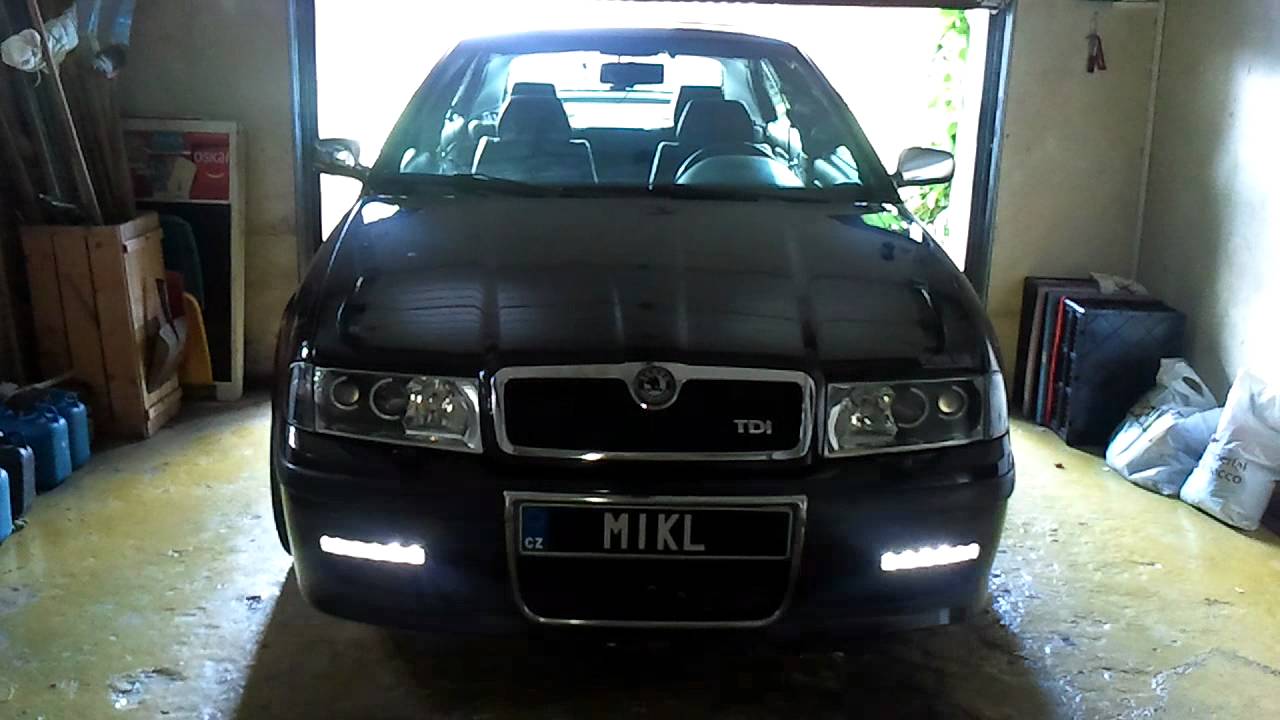 LEDayLine Hella daytime running lights-daytime running mode - YouTube