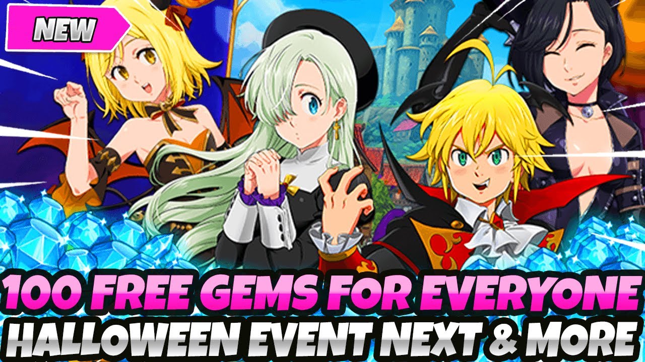 *BREAKING NEWS* 100 FREE GEMS FOR EVERYONE + 50M FES PART 2 HALLOWEEN ...