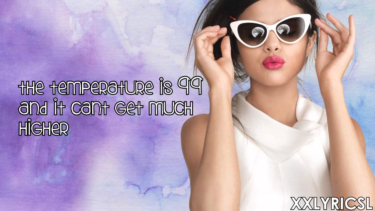 Selena Gomez & The Scene - Summer's Not Hot (Lyrics) - YouTube