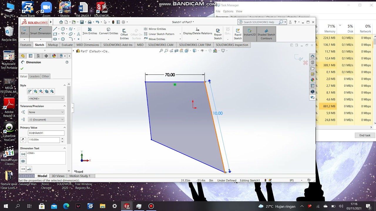 cadd assignment 1 gambar 1 - YouTube
