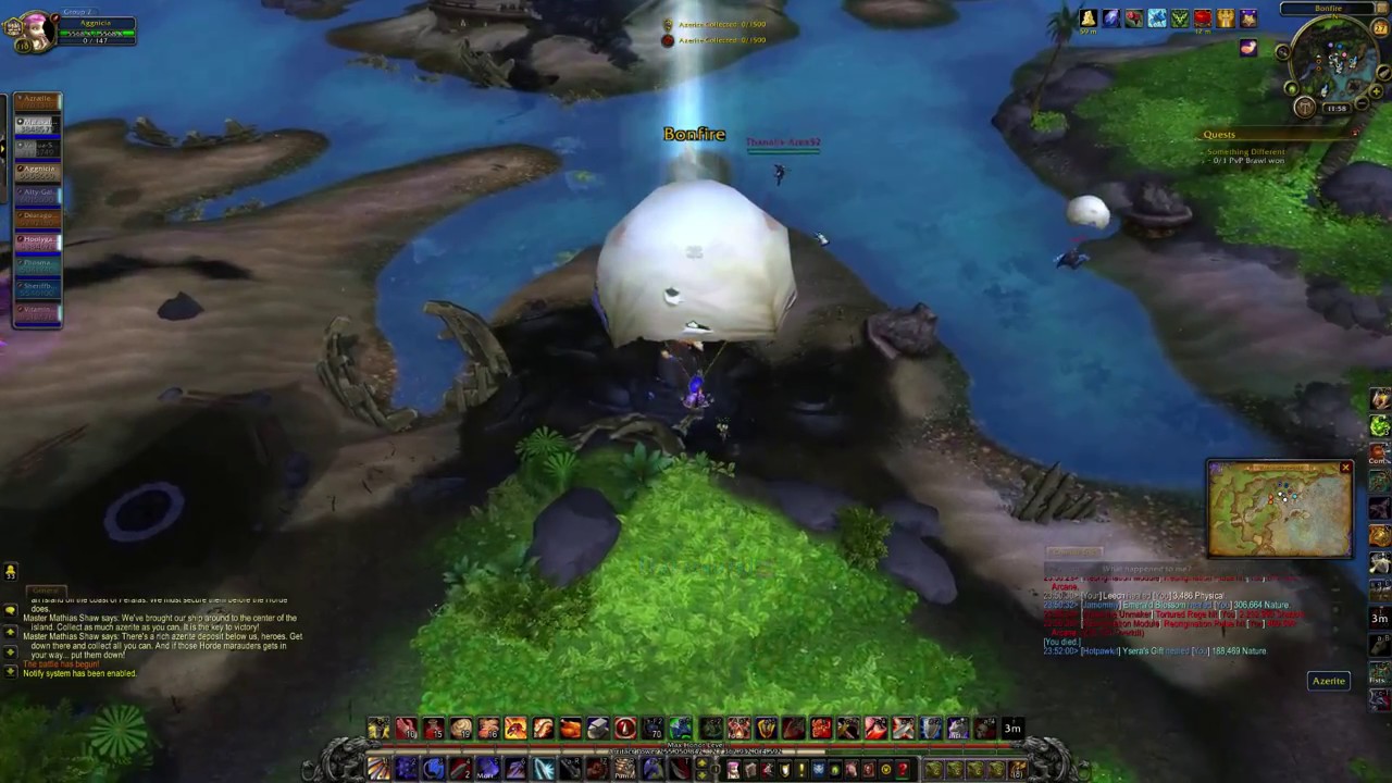 World of Warcraft: Seething Shore (Battleground), A First Look - YouTube