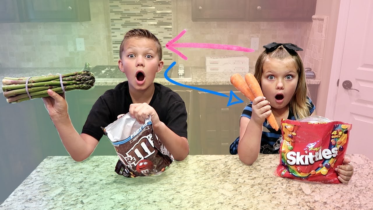 M&M and Skittles Switch Up Prank by Parents! - YouTube