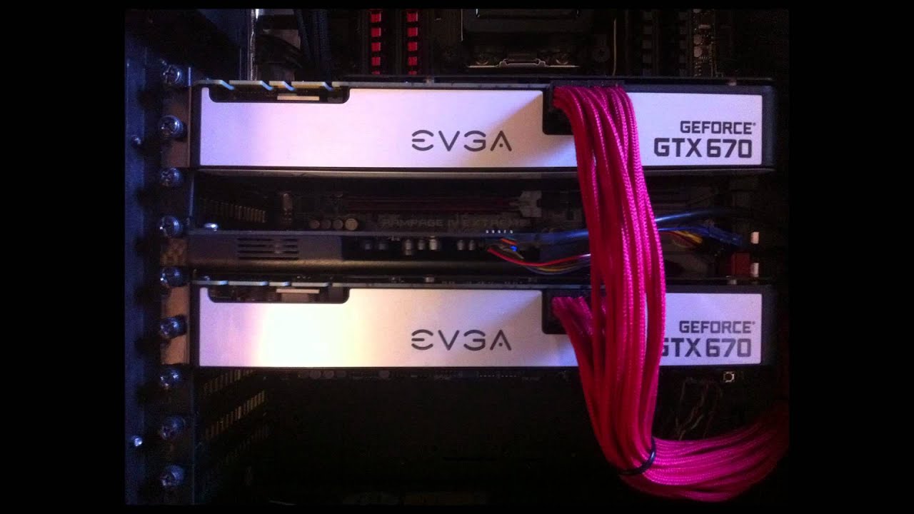 EVGA GTX 670 4GB SC 2-WAY SLI BENCHMARKS! - YouTube