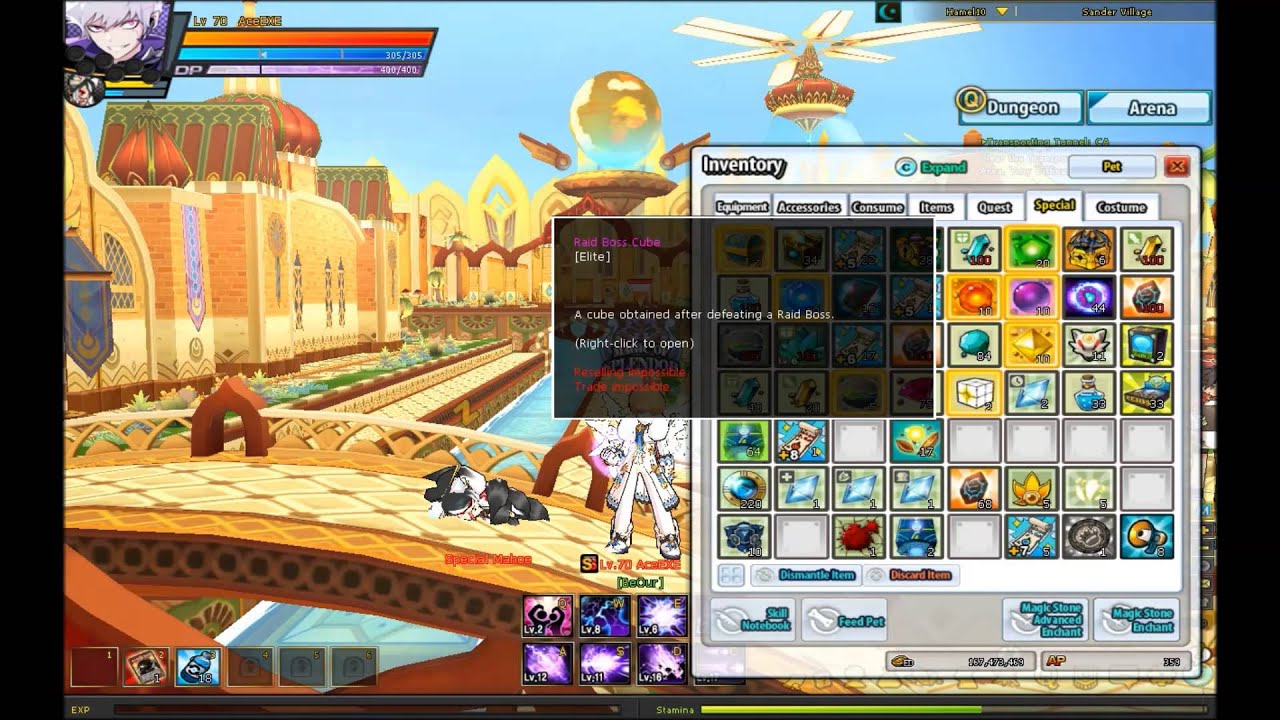 Elsword Raid boss Cubes Opening: x101 - YouTube