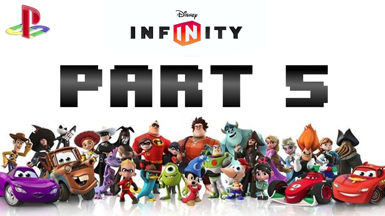 Disney Infinity part 5 - Robots Attack - YouTube