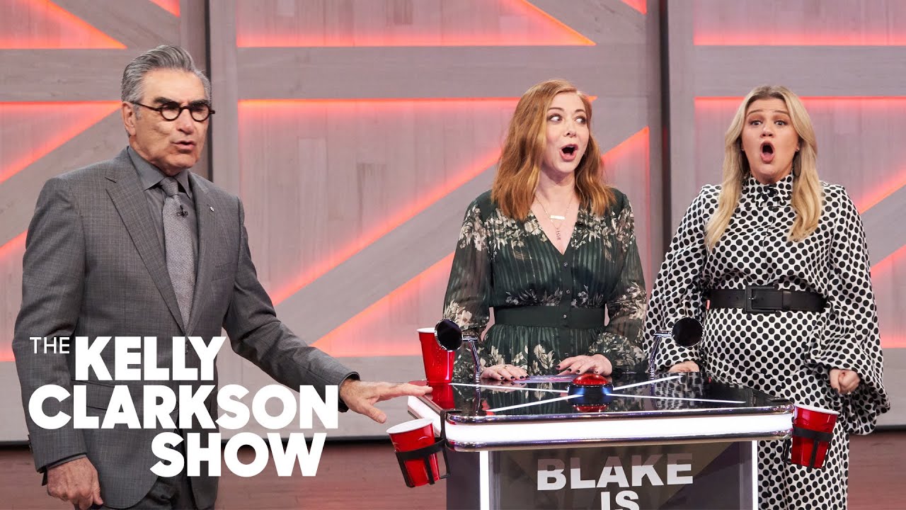 Guess The Celebs' Brows: Eugene Levy Vs. Kelly Clarkson - YouTube