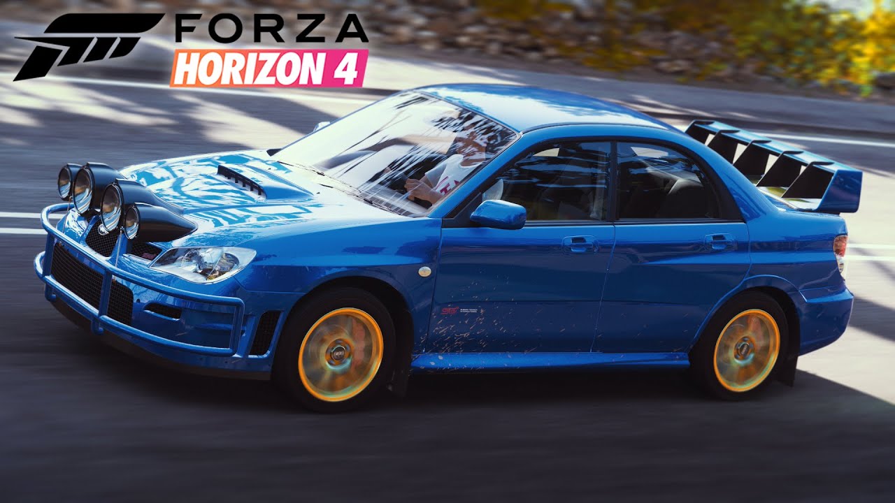 Subaru WRX 05- Forza Horizon 4 - 1st Off Road race - YouTube