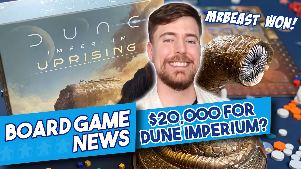 MrBeast Wins Dune Imperium: Uprising Tournament - Board Game News ...