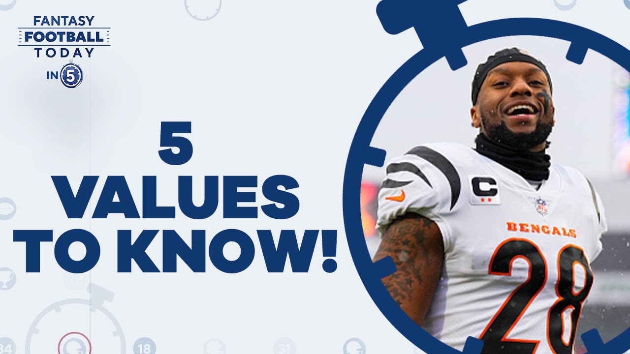 5 ADP Values You Need To Know! Best/Worst Player Values! (Fantasy ...