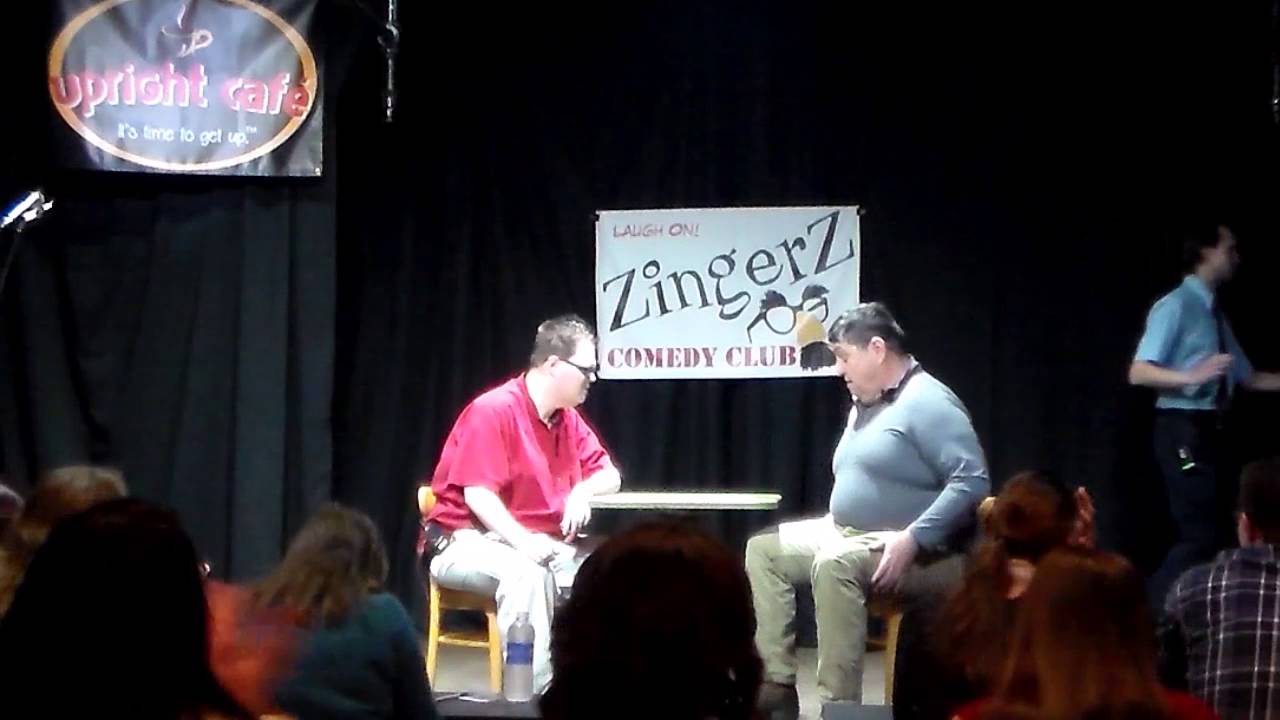 Clean Improv Comedy - THEME RESTAURANT: "Space" - YouTube