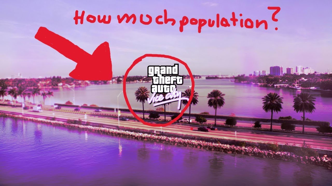 The population of GTA Vicecity - YouTube