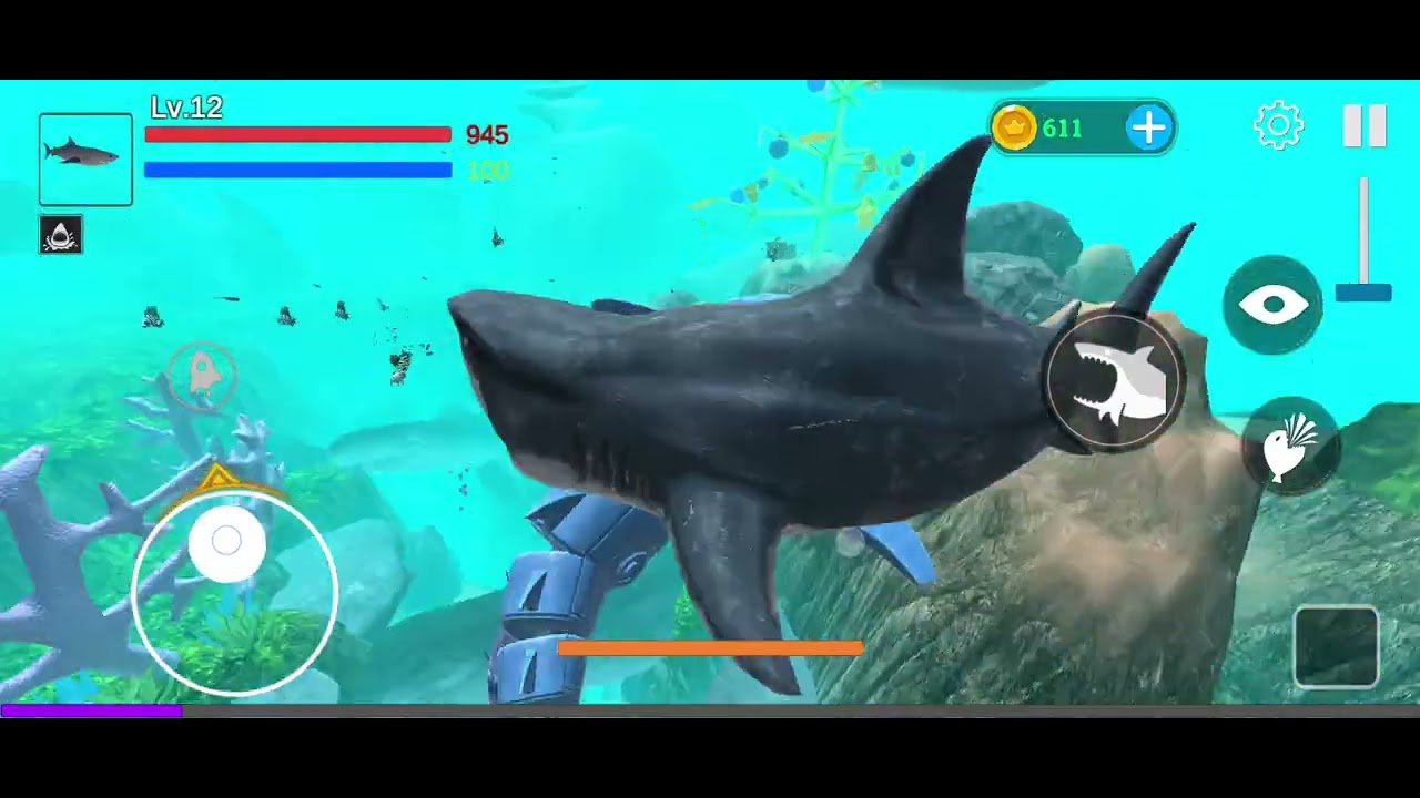 Menjadi megalodon palsu robot - YouTube