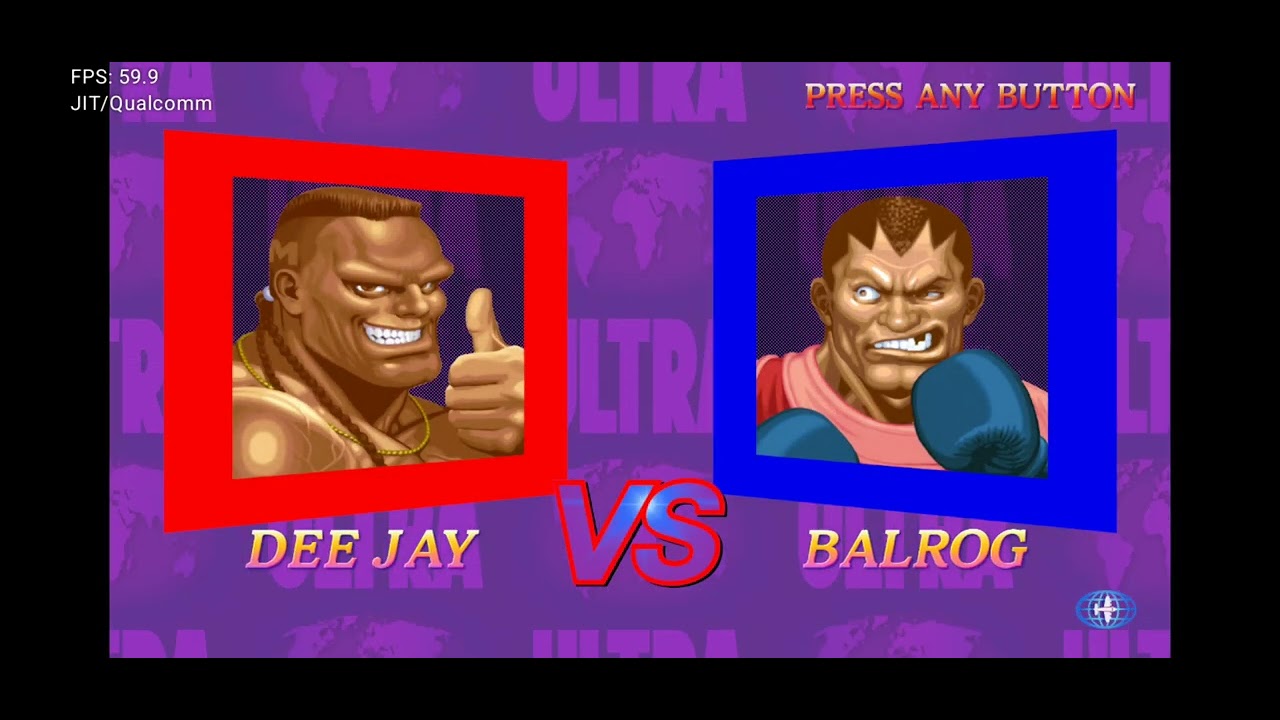 dee jay ultra street fighter II - YouTube