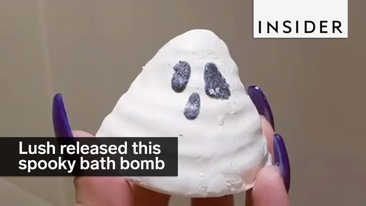 Lush released a spooky bath bomb collection for Halloween - YouTube