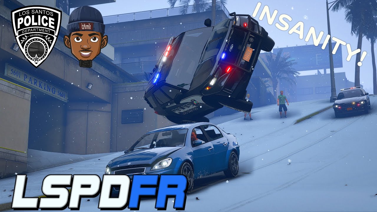 OFFICER TOP STRIKES A CIVILIAN CAR – LSPDFR GAMEPLAY – GRAND THEFT AUTO ...