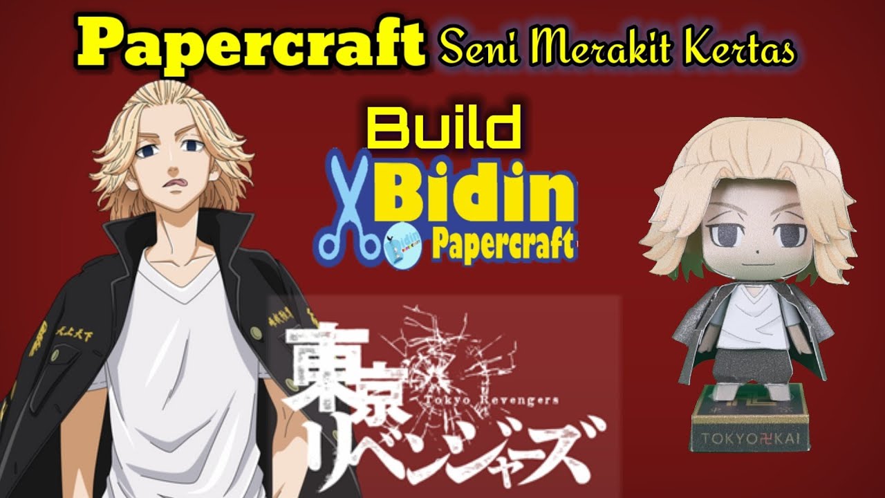 TOKYO REVENGERS Mikey Papercraft template By juneのペーパークラフ [Paper Craft ...