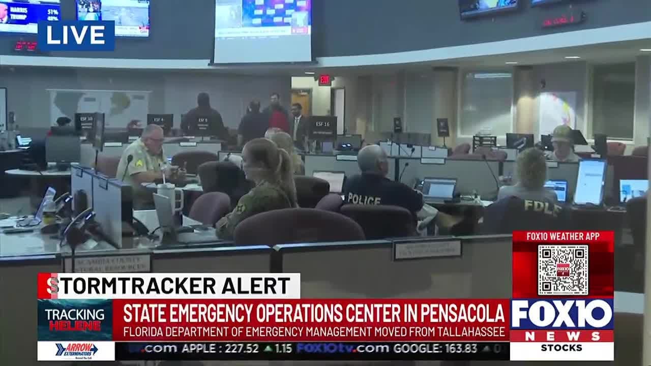 Florida Emergency Operations Center moves from Tallahassee to Pensacola ...