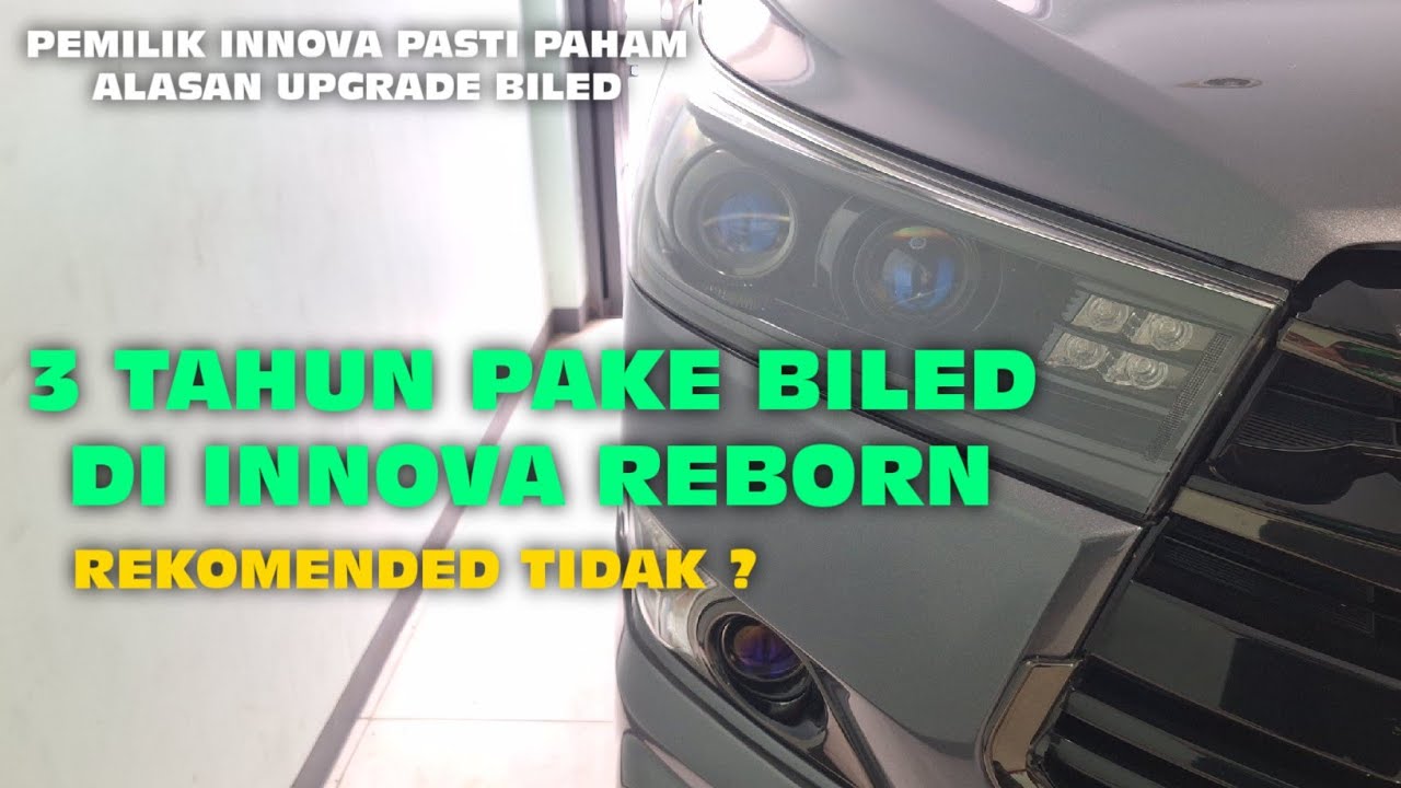 PEMAKAIAN BILED SELAMA 3 TAHUN DI INNOVA REBORN AWET ? SABER BEEBOT ...
