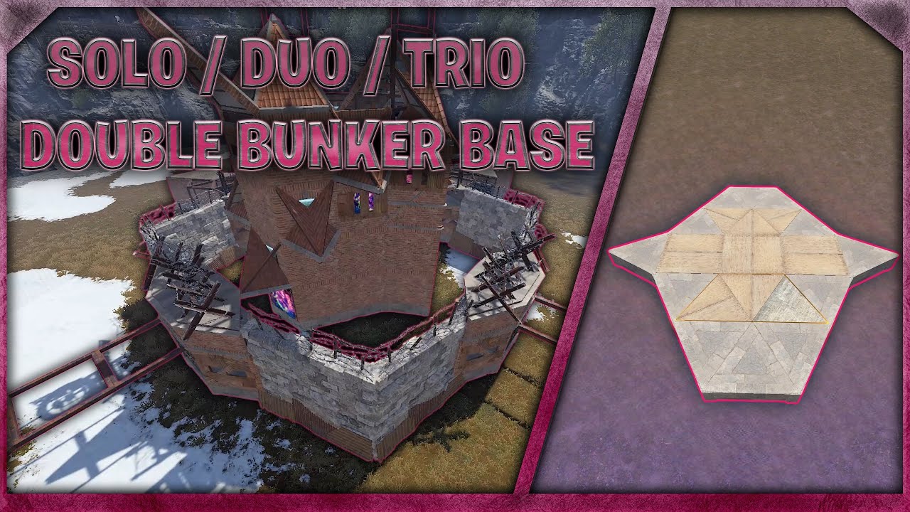 SOLO/DUO/TRIO (DOUBLE BUNKER) EV TASARIMI V7 - YouTube