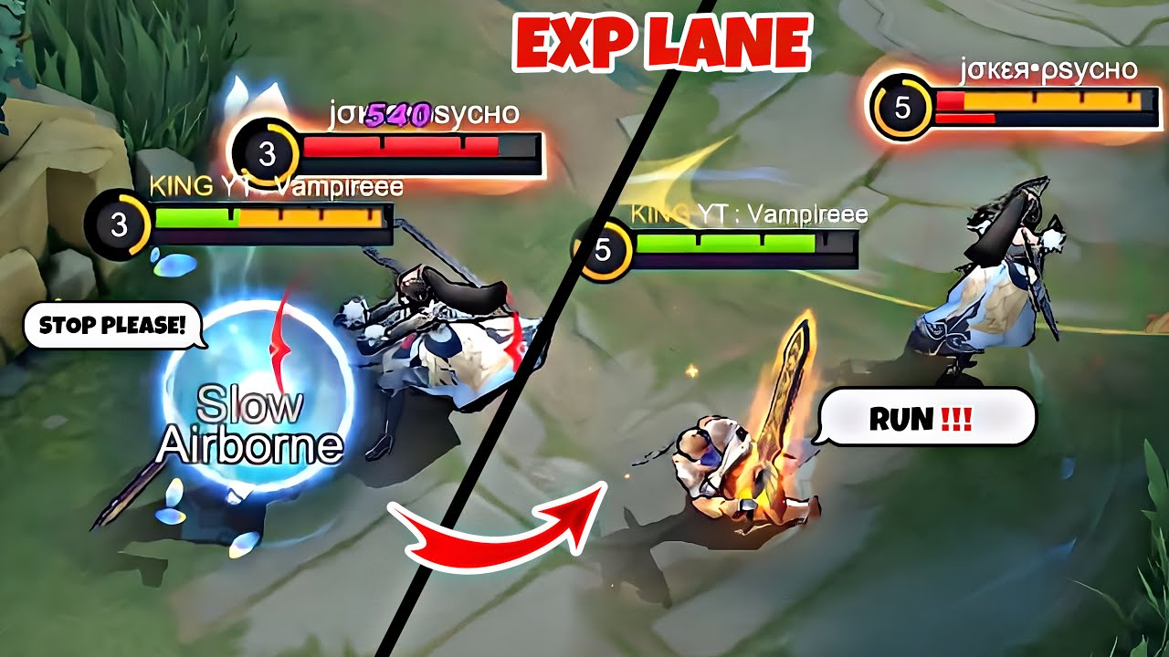BUILD ALUCARD EXP LANE VS GUINEVERE | PAKAI BUILD INI DI EXP LANE ...