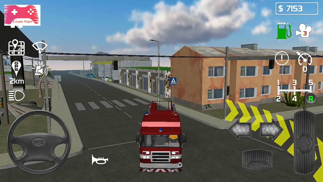 Fire Engine Simulator (by Skisoft Games) Mobile Android Gameplay Hd ...